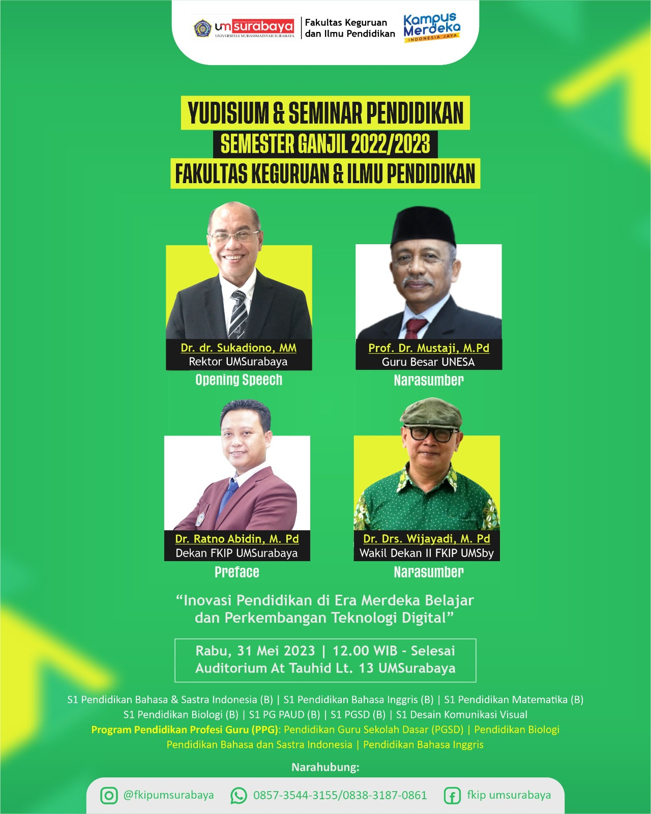 Program Studi S1 Pendidikan Bahasa Inggris